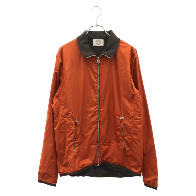 エルメス HERMES ジップアップブルゾン ブルゾン 衣料品 アウター ナイロン レディース オレンジ系 【中古】