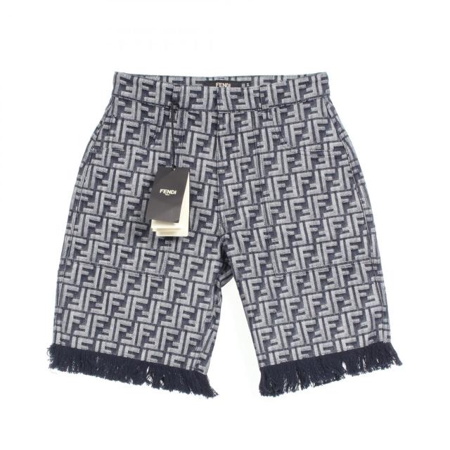 フェンディ FENDI ズッカ デニムパンツ 衣料品 ボトムス コットン メンズ ネイビー系 / グレー系 【中古】