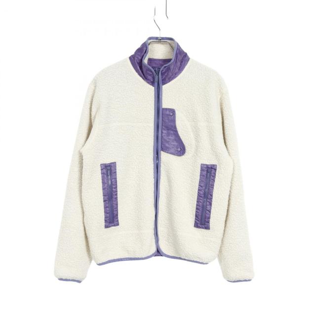 クリスチャンディオール Christian Dior オブリーク ブルゾン 衣料品 アウター ウール ナイロン メンズ アイボリー系 / パープル系 113J405A0678 【中古】