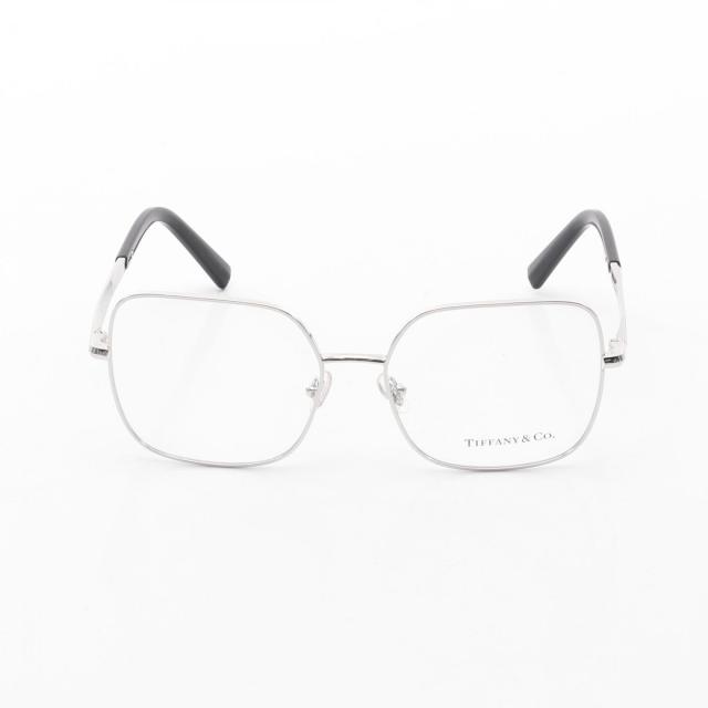 ティファニー TIFFANY＆CO 伊達 メガネ 衣料品 メタル / プラスチック レディース シルバー系 / クリア系 / ブラック系 【中古】
