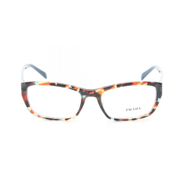 プラダ PRADA メガネ 衣料品 プラスチック レディース ブルー系 / マルチカラー VPR18O 【中古】