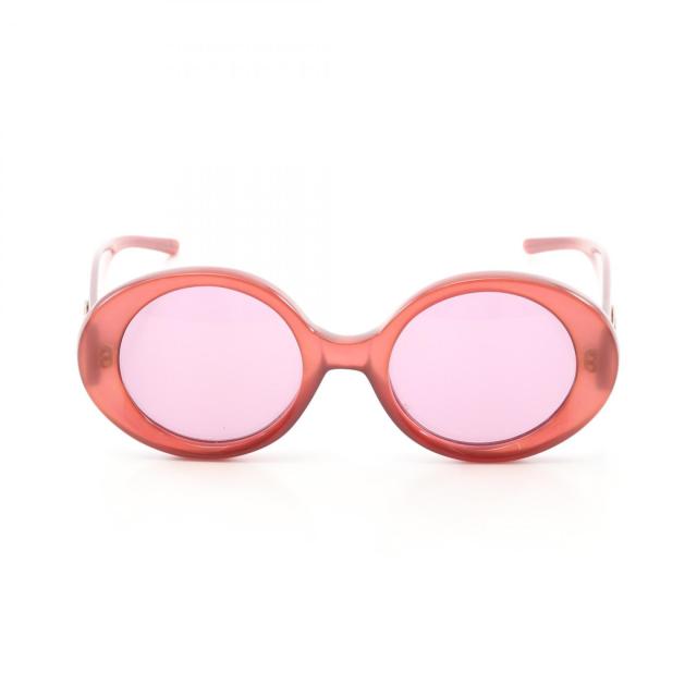 グッチ GUCCI インターロッキングG サングラス 衣料品 プラスチック レディース ボルドー系 GG2410/S 【中古】