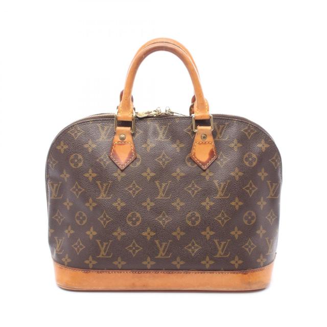ルイ・ヴィトン LOUIS VUITTON アルマPM ハンドバッグ バッグ PVCコーティングキャンバス レザー モノグラム レディース ブラウン系 M51130 【中古】