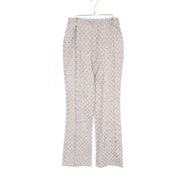 アクネストゥディオズ ACNE STUDIOS フローラルジャカード パンツ 衣料品 ボトムス コットン レディース ベージュ系 / ネイビー系 【中古】