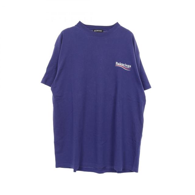 バレンシアガ BALENCIAGA カットソー 衣料品 トップス コットン メンズ パープル系 【中古】