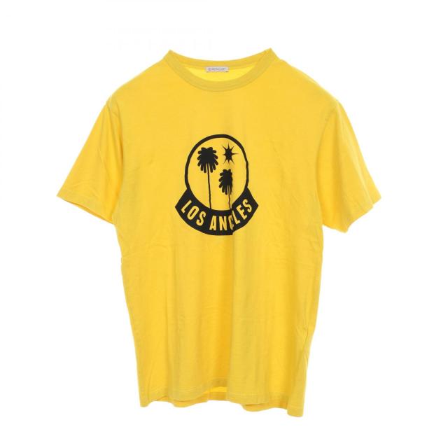 モンクレール MONCLER LOS ANGELES カットソー 衣料品 トップス コットン メンズ イエロー系 8C00001 【中古】
