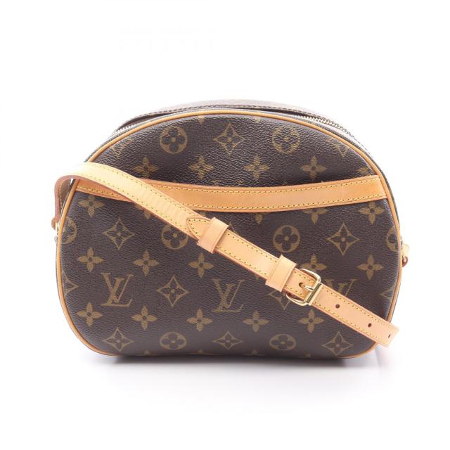 ルイ・ヴィトン LOUIS VUITTON ブロワ ショルダーバッグ バッグ PVCコーティングキャンバス レザー モノグラム レディース ブラウン系 M51221 【中古】