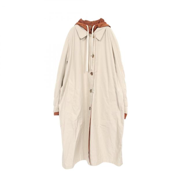 ミュウ ミュウ Miu Miu 衣料品 アウター ナイロン コットン レディース アイボリー系 / ブラウン系 MS2087 【中古】