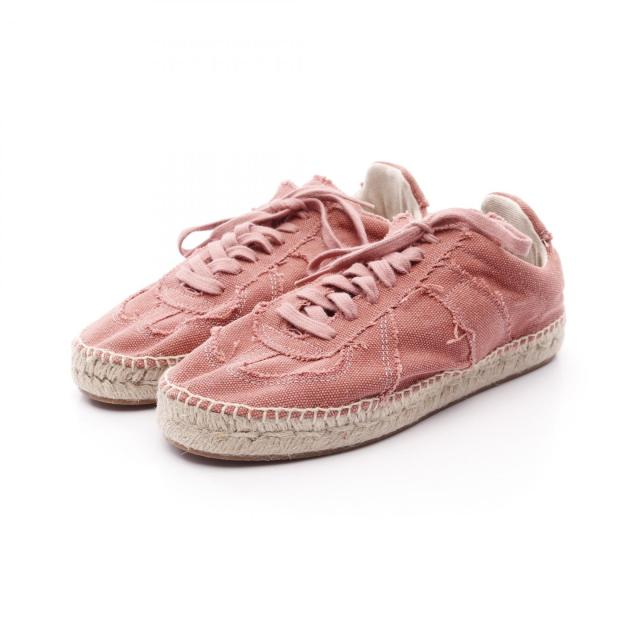 メゾンマルジェラ22 Maison Margiela 22 Replica エスパドリーユ スニーカー 靴 キャンバス レディース ピンク系 S58WS0214 【中古】