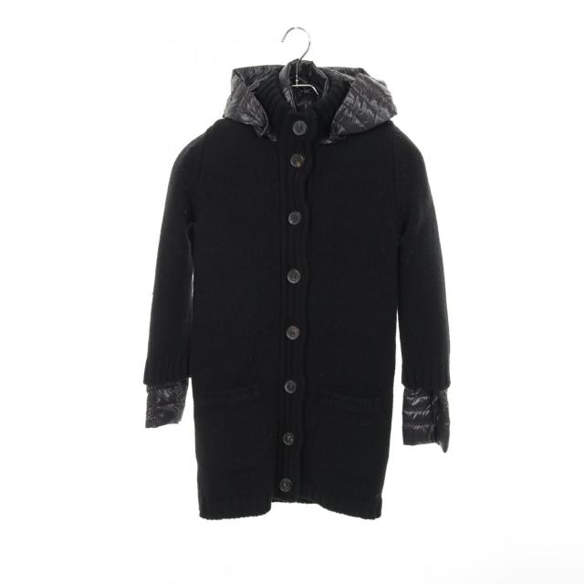 デュベティカ DUVETICA ウールジャケット付き ダウンジャケット 衣料品 アウター ウール レディース ブラック系 【中古】