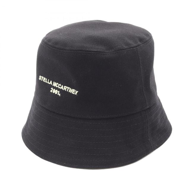 ステラマッカートニー Stella McCartney ハット 帽子 コットン レディース ブラック系 / イエロー系 【中古】