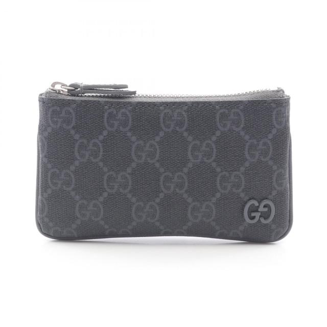 グッチ GUCCI GGスプリーム ケース 財布 レザー PVC メンズ グレー系 820666FACQC1048 【新品】
