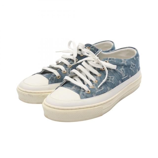 ルイ・ヴィトン LOUIS VUITTON ステラーライン スニーカー 靴 デニム レディース ブルー系 / ホワイト系 1A4WTS 【中古】