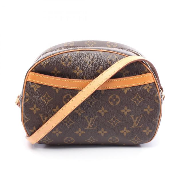 ルイ・ヴィトン LOUIS VUITTON ブロワ ショルダーバッグ バッグ PVCコーティングキャンバス レザー モノグラム レディース ブラウン系 M51221 【中古】