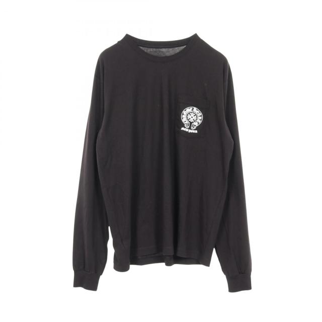 クロムハーツ CHROME HEARTS NEW YORK LIMITED HORSESHOE カットソー 衣料品 トップス コットン メンズ ブラック系 【中古】