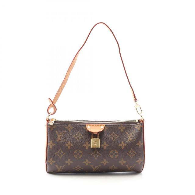 ルイ・ヴィトン LOUIS VUITTON ポシェット ティレット MINI ショルダーバッグ バッグ PVCコーティングキャンバス レザー モノグラム レディース ブラウン系 M12859 【中古】