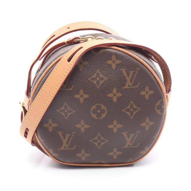 ルイ・ヴィトン LOUIS VUITTON ボワット シャポー スープルPM ショルダーバッグ バッグ PVCコーティングキャンバス レザー モノグラム レディース ブラウン系 M45149 【中古】