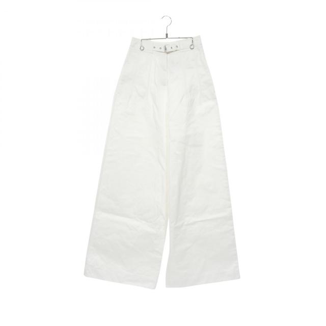 クリスチャンディオール Christian Dior パンツ 衣料品 ボトムス コットン レディース ホワイト系 427P06A3613 【中古】