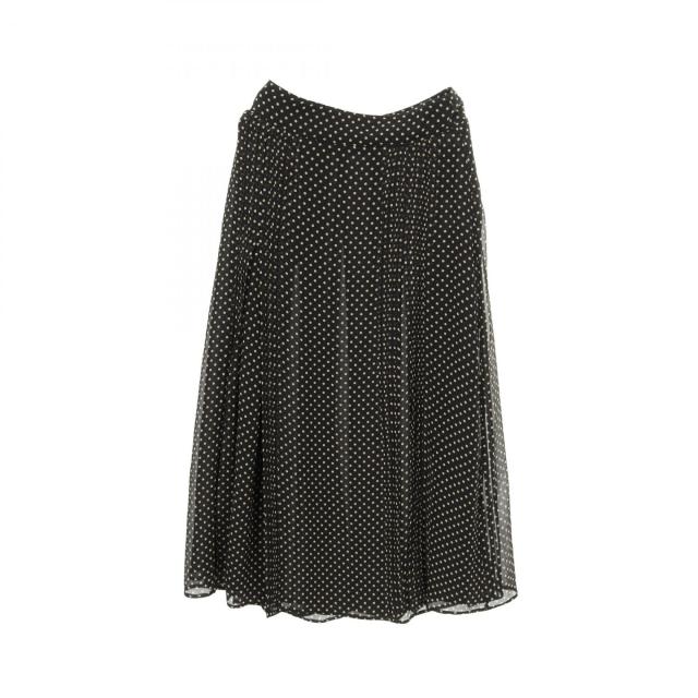 バーバリー BURBERRY スカート 衣料品 ボトムス シルク レディース ブラック系 / ベージュ系 4068658 【中古】