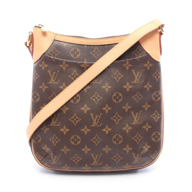 ルイ・ヴィトン LOUIS VUITTON オデオンPM ショルダーバッグ バッグ PVCコーティングキャンバス レザー モノグラム レディース ブラウン系 M56390 【中古】