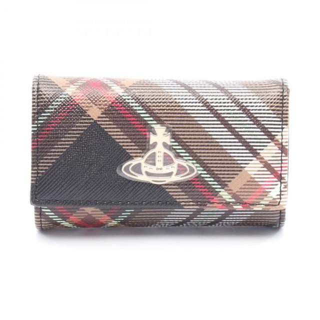 ヴィヴィアンウエストウッド Vivienne Westwood オーブ キーケース アクセサリー フェイクレザー レディース ブラウン系 / マルチカラー 51020001US001KD101 【新品】