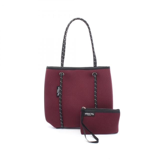 ウィローベイ Willow bay トートバッグ バッグ ネオプレン レディース ボルドー系 1086 【新品】