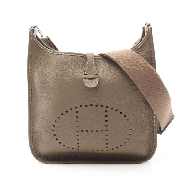 エルメス HERMES エヴリン 3 トロワ PM ショルダーバッグ バッグ レザー トリヨンクレマンス トリヨンクレマンス レディース ブラウン系 【中古】