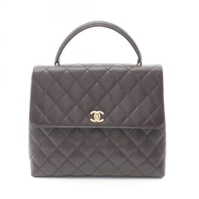 シャネル CHANEL マトラッセ ハンドバッグ バッグ カーフ（牛革） レディース ブラウン系 【中古】