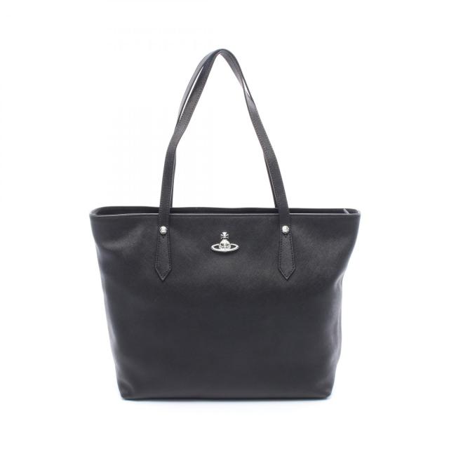 ヴィヴィアンウエストウッド Vivienne Westwood SHOPPER オーブ トートバッグ バッグ レザー レディース ブラック系 4D010002UL008VN401 【新品】