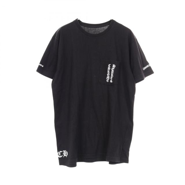 クロムハーツ CHROME HEARTS カットソー 衣料品 トップス コットン メンズ ブラック系 / ホワイト系 【中古】