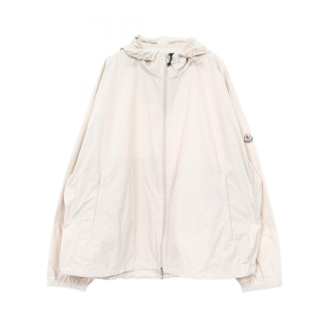 モンクレール MONCLER TYX ナイロンジャケット 衣料品 アウター ポリエステル レディース ベージュ系 1A00119 【中古】