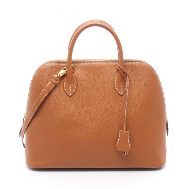 エルメス HERMES ボリード1923 30 ゴールド ハンドバッグ バッグ ヴォーエプソン ヴォーエプソン レディース ブラウン系 075181CC 【中古】