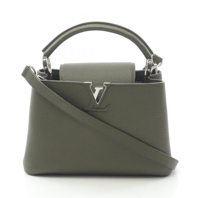 ルイ・ヴィトン LOUIS VUITTON カプシーヌBB ハンドバッグ バッグ トリヨンレザー トリヨンレザー レディース カーキ系 M57227 【中古】