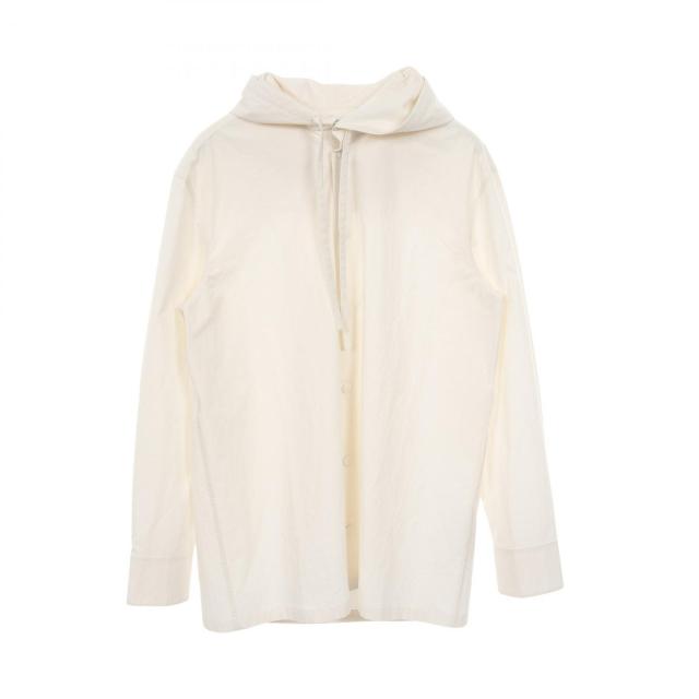 ジルサンダー JIL SANDER フード 衣料品 トップス コットン メンズ アイボリー系 - 【中古】