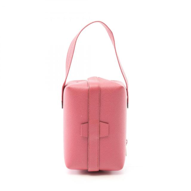 ヴァレクストラ Valextra トリックトラック ハンドバッグ バッグ レザー レディース ピンク系 V6L27 【中古】