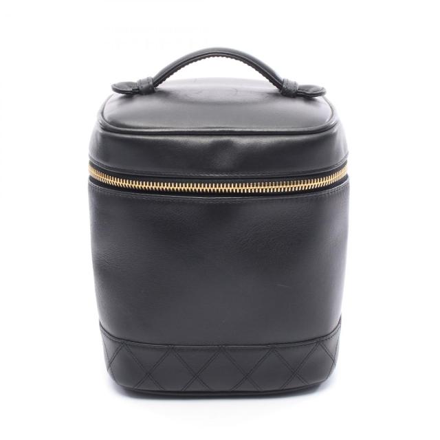 シャネル CHANEL ビコローレ ハンドバッグ バッグ レザー レディース ブラック系 【中古】