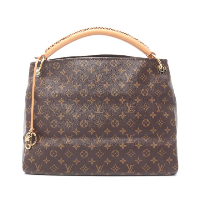 ルイ・ヴィトン LOUIS VUITTON アーツィーMM ショルダーバッグ バッグ PVCコーティングキャンバス レザー モノグラム レディース ブラウン系 M40249 【中古】