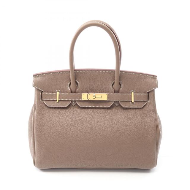 エルメス HERMES バーキン30 ハンドバッグ バッグ レザー トゴ トゴ レディース ブラウン系 【中古】