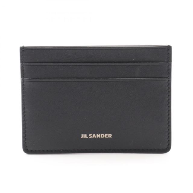 ジルサンダー JIL SANDER カードケース アクセサリー レザー メンズ レディース ブラック系 J25VL0009P5458001 【新品】