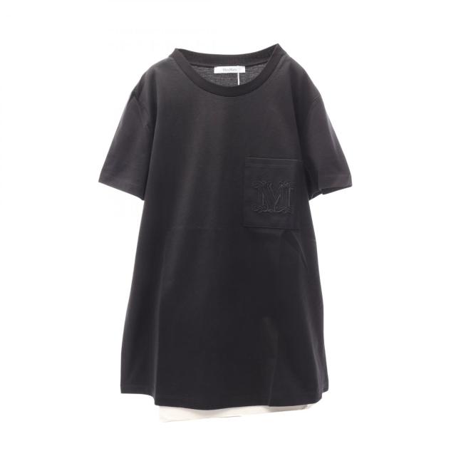 マックスマーラ MAX MARA PAPAIA パパイア カットソー 衣料品 トップス コットン レディース ブラック系 2421946011600002XL 【新品】
