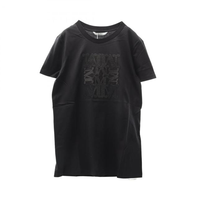マックスマーラ MAX MARA TAVERNA カットソー 衣料品 トップス コットン レディース ブラック系 2411941052600005M 【新品】