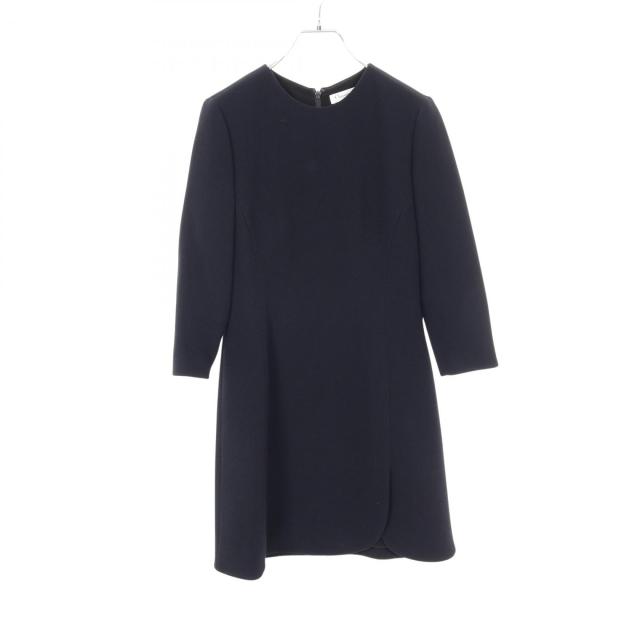 クリスチャンディオール Christian Dior ワンピース 衣料品 トップス ウール レディース ネイビー系 6E21683A1110 【中古】