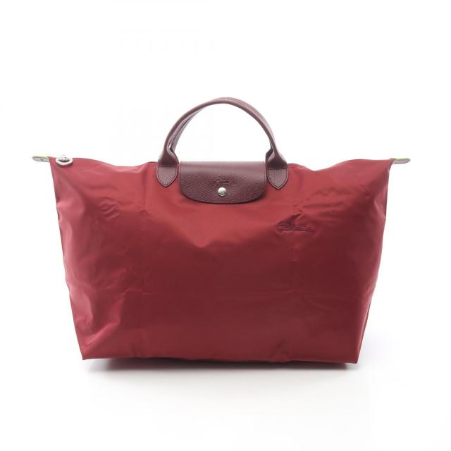 ロンシャン Longchamp ル プリアージュ グリーン トラベル L トートバッグ バッグ キャンバス レザー レディース ボルドー系 L1624919P98 【新品】