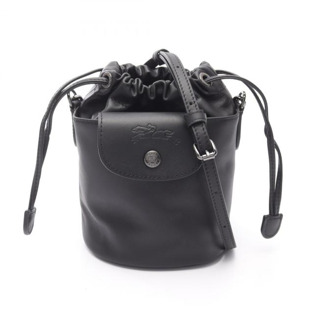 ロンシャン Longchamp ル プリアージュ エクストラXS バケットバッグ ショルダーバッグ バッグ レザー レディース ブラック系 10317987001 【新品】