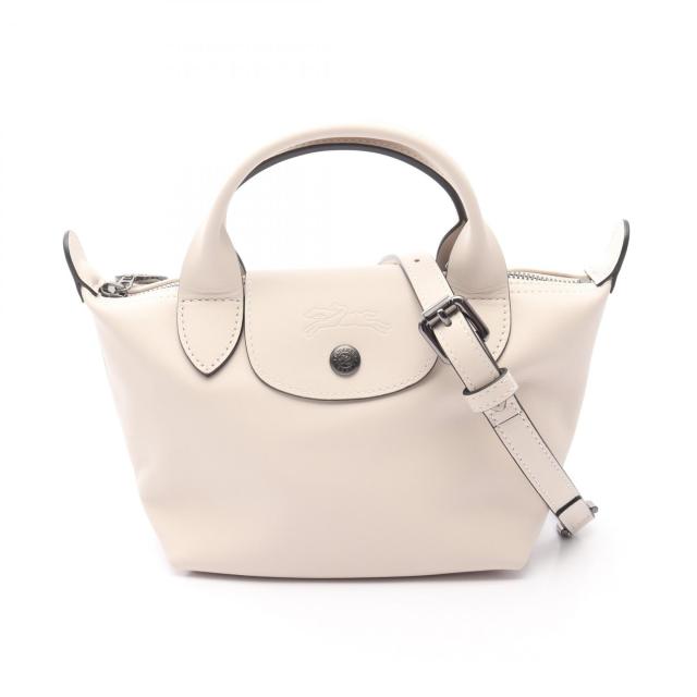 ロンシャン Longchamp ル プリアージュ エクストラ XS ハンドバッグ バッグ レザー レディース ベージュ系 L1500987555 【新品】