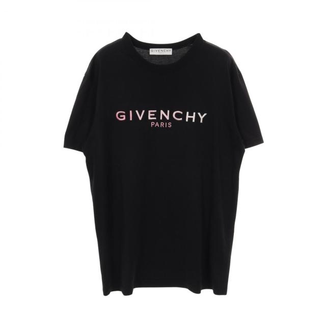 ジバンシィ GIVENCHY カットソー 衣料品 トップス コットン レディース ブラック系 【中古】