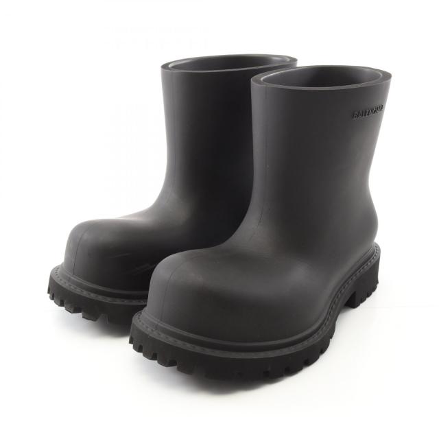バレンシアガ BALENCIAGA STEROID BOOTS ステロイドブーツ ブーツ 靴 ラバー メンズ ブラック系 770589 【中古】