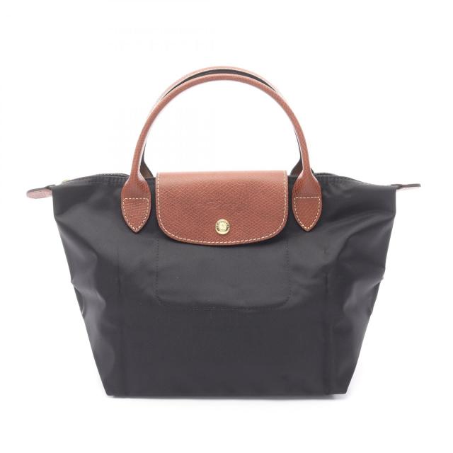 ロンシャン Longchamp ル プリアージュ オリジナル S ハンドバッグ バッグ キャンバス レザー レディース ブラック系 / ブラウン系 L1621089001 【新品】