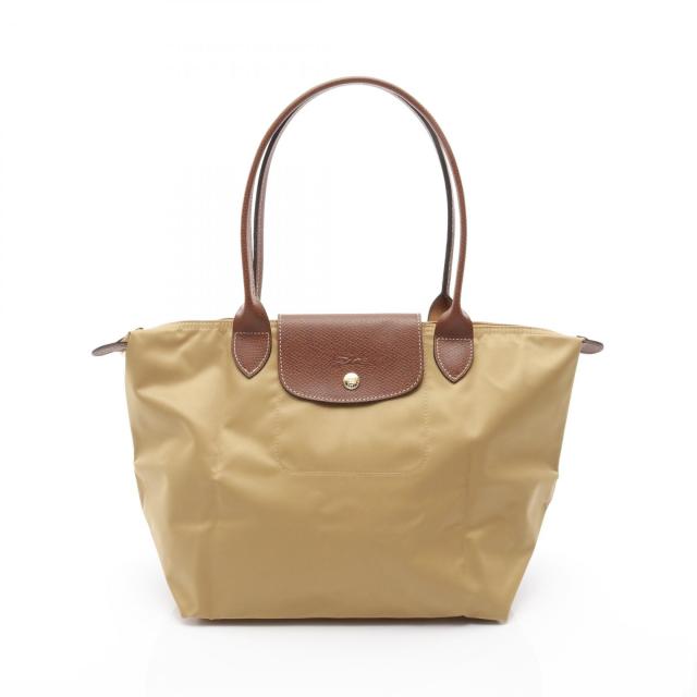 ロンシャン Longchamp LE PLIAGE ORIGINAL M ル プリアージュ オリジナル M トートバッグ バッグ キャンバス レザー レディース ベージュ系 / ブラウン系 L2605089P86 【新品】