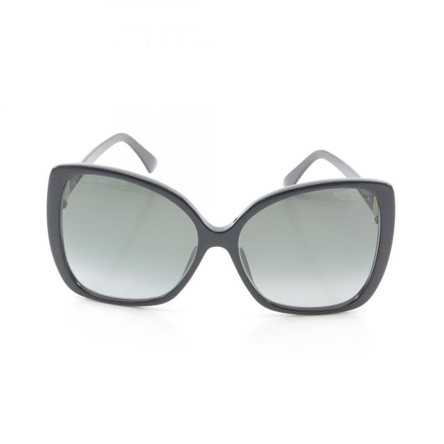 ジミーチュウ JIMMY CHOO サングラス 衣料品 プラスチック / ラインストーン レディース ブラック系 BECK/F/S 【中古】